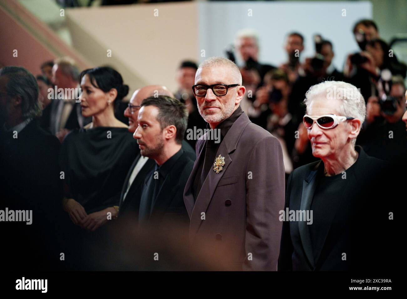 CANNES, FRANCE - MAY, 20: David Cronenberg, Vincent Cassel, Diane ...