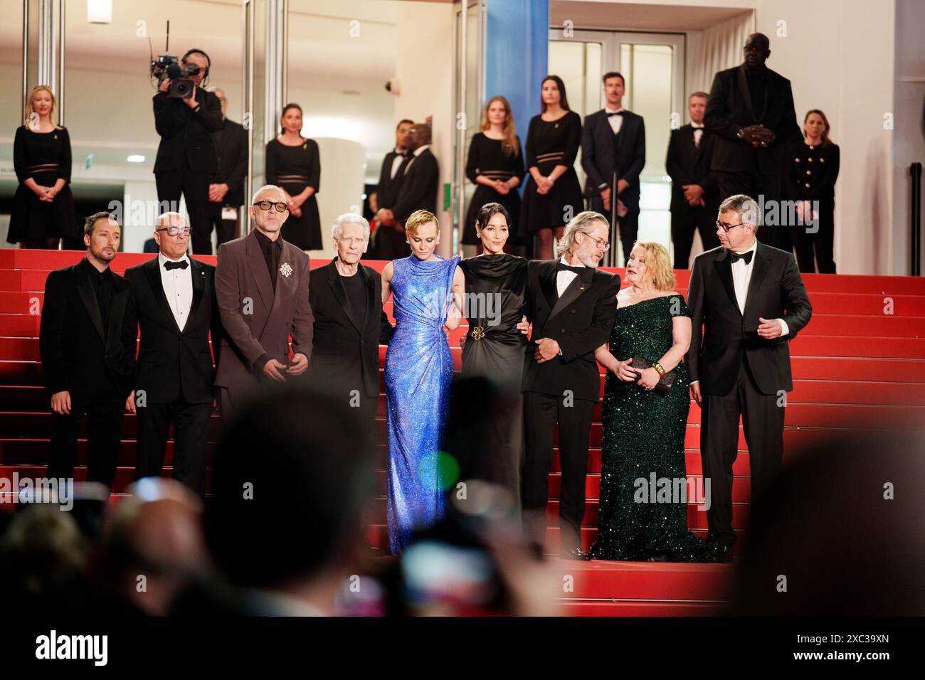 CANNES, FRANCE - MAY, 20: David Cronenberg, Vincent Cassel, Diane ...