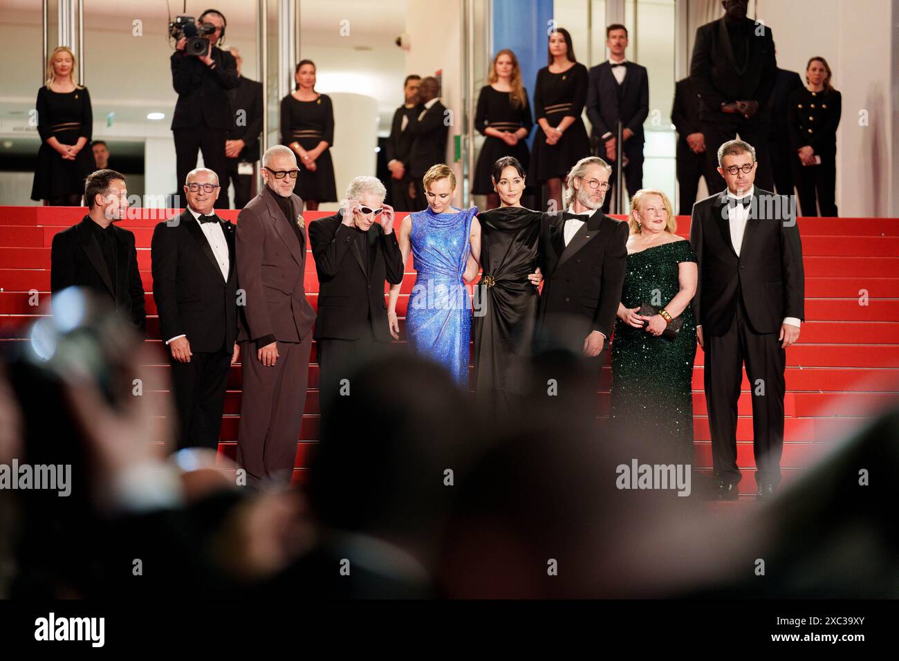 CANNES, FRANCE - MAY, 20: David Cronenberg, Vincent Cassel, Diane Kruger, Guy Pearce attend the ...