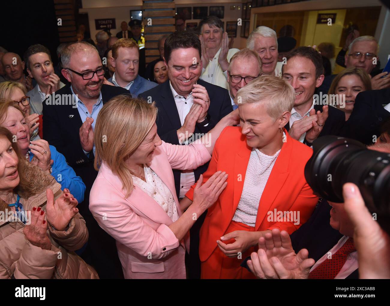 Fine Gael European Election candidates Nina Carberry (left) and Maria ...
