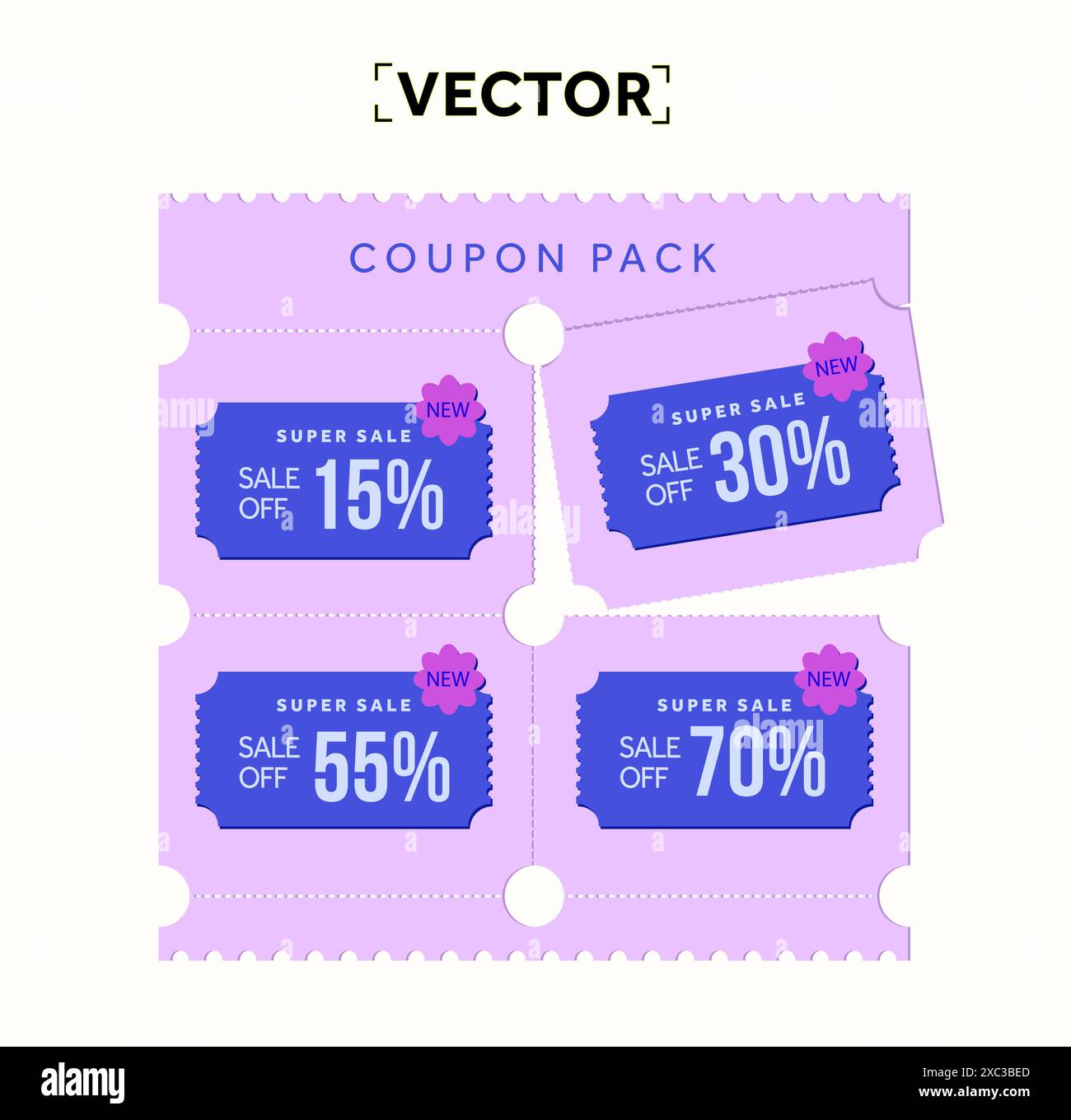 3d pack of coupons with different percentage off, coupon code. Coupon ...