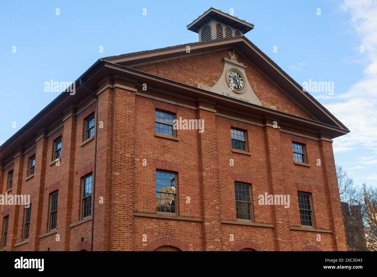 Hyde Park Barracks, one of the oldest buildings in Sydney, Australia ...