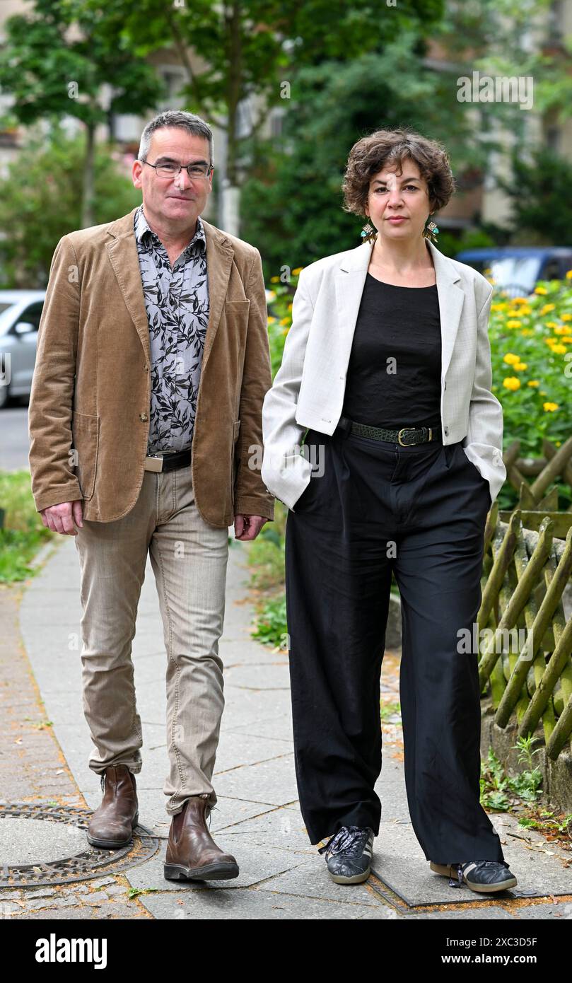 Berlin, Germany. 14th June, 2024. Bernd Buder and Lea Wohl von ...
