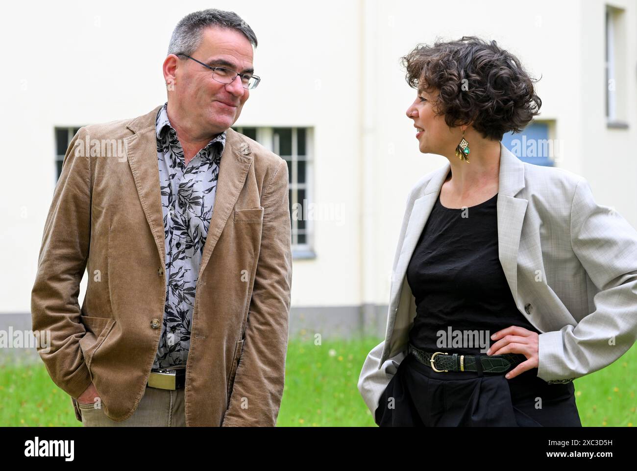 Berlin, Germany. 14th June, 2024. Bernd Buder and Lea Wohl von ...