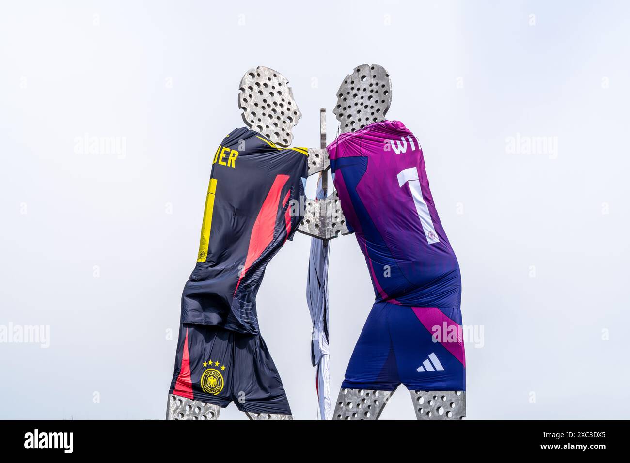 To mark the European Football Championship 2024, the "Moleculeman ...