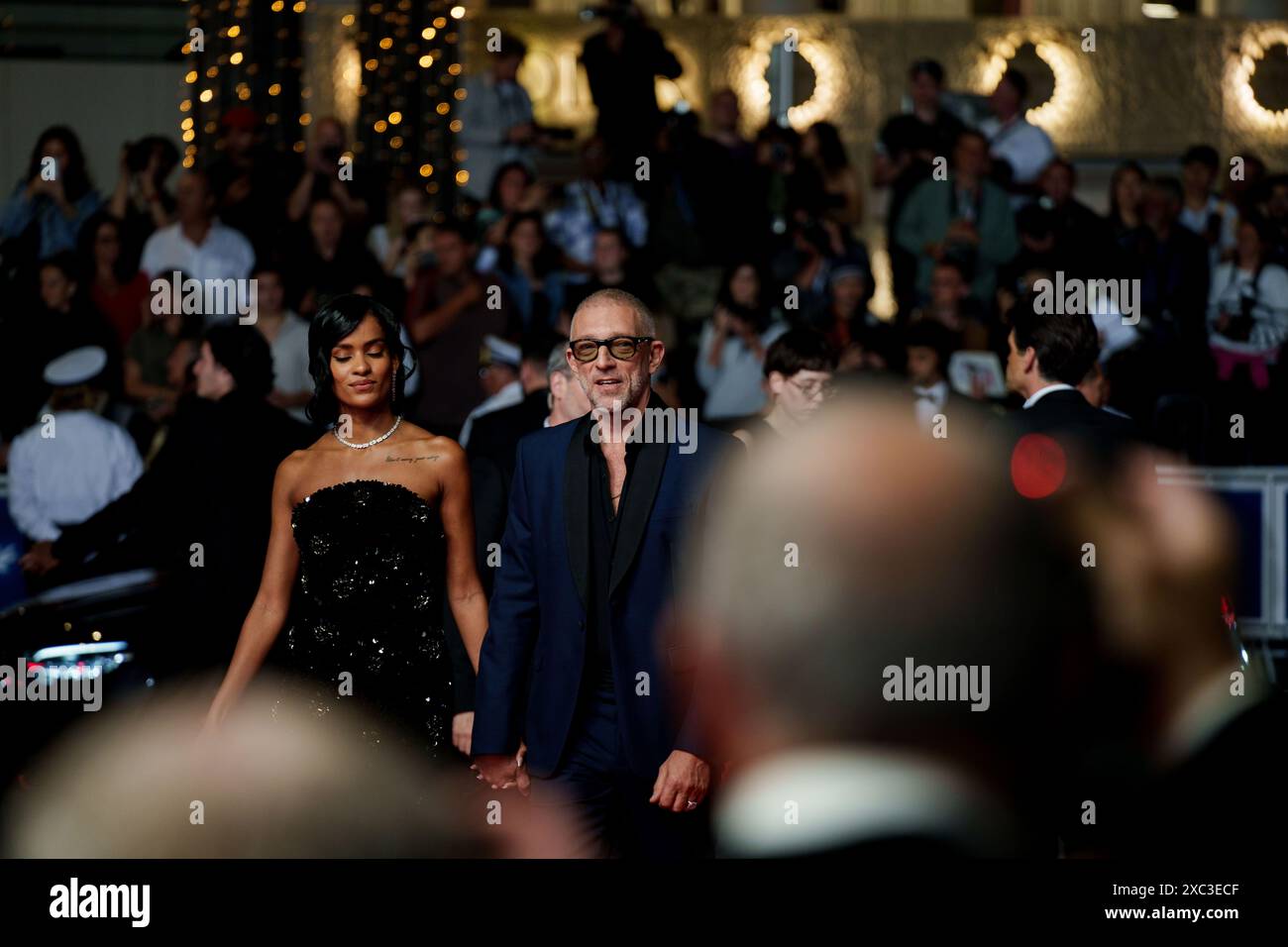 CANNES, FRANCE - MAY, 21: Gary Oldman, Celeste Dalla Porta, Dario Alita ...