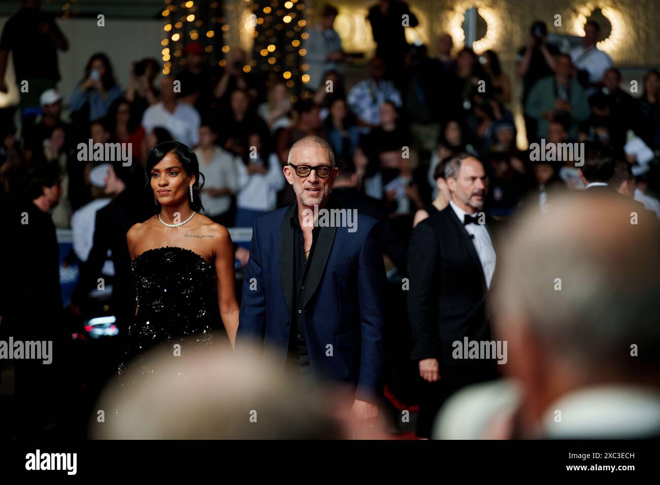 CANNES, FRANCE - MAY, 21: Gary Oldman, Celeste Dalla Porta, Dario Alita ...