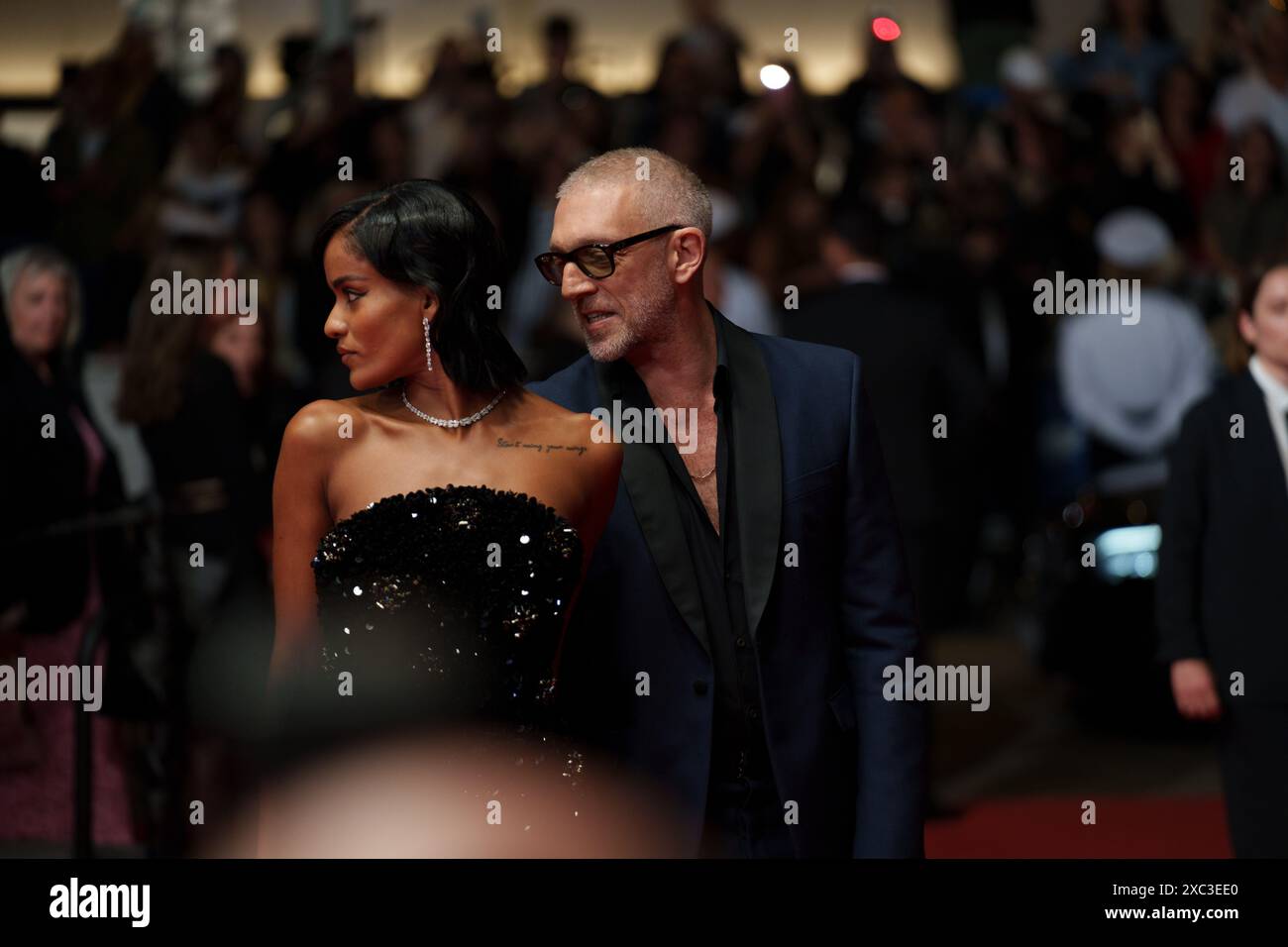 CANNES, FRANCE - MAY, 21: Gary Oldman, Celeste Dalla Porta, Dario Alita ...