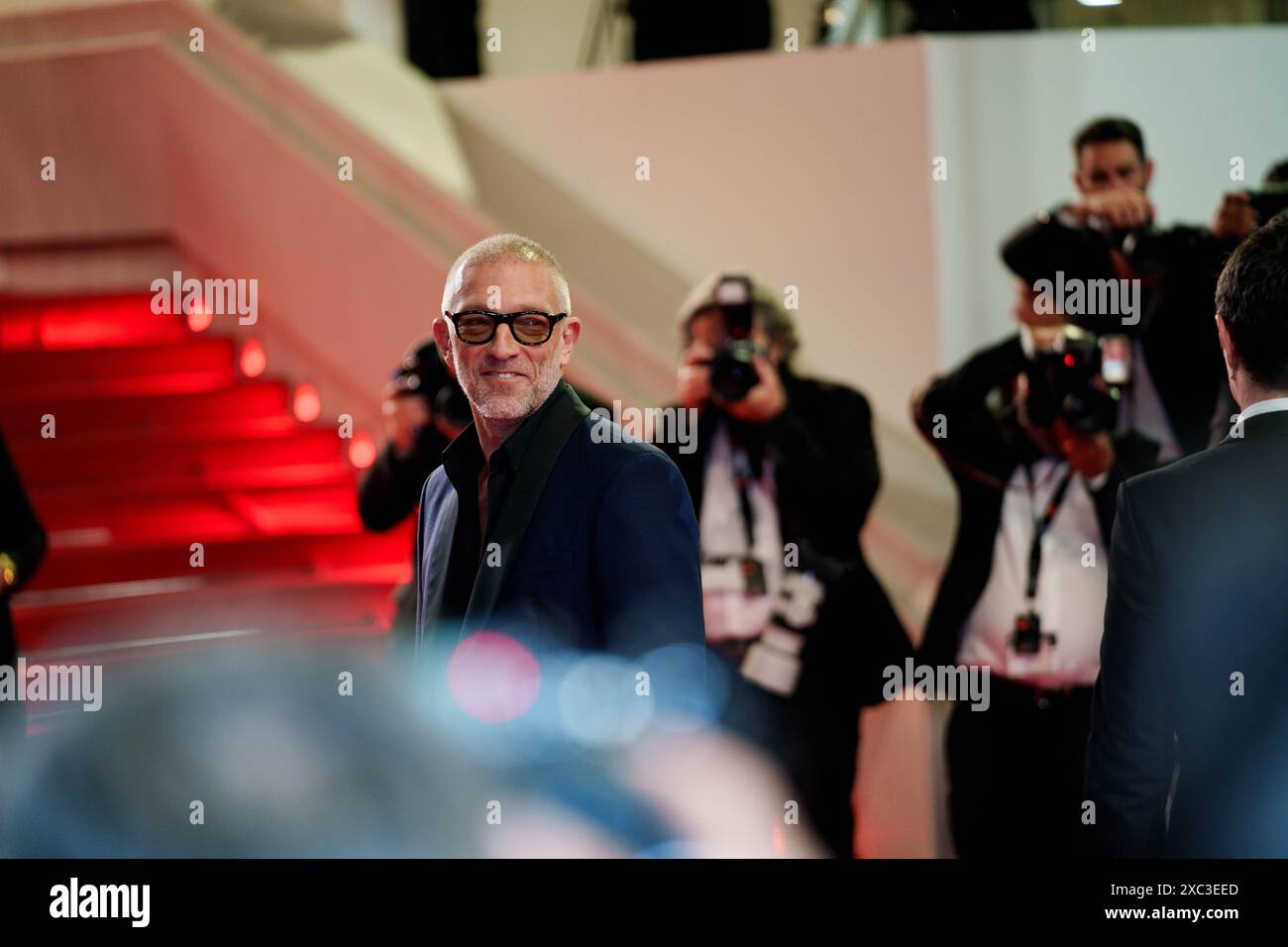 CANNES, FRANCE - MAY, 21: Gary Oldman, Celeste Dalla Porta, Dario Alita ...