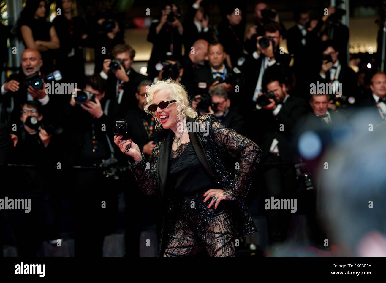CANNES, FRANCE - MAY, 21: Gary Oldman, Celeste Dalla Porta, Dario Alita ...