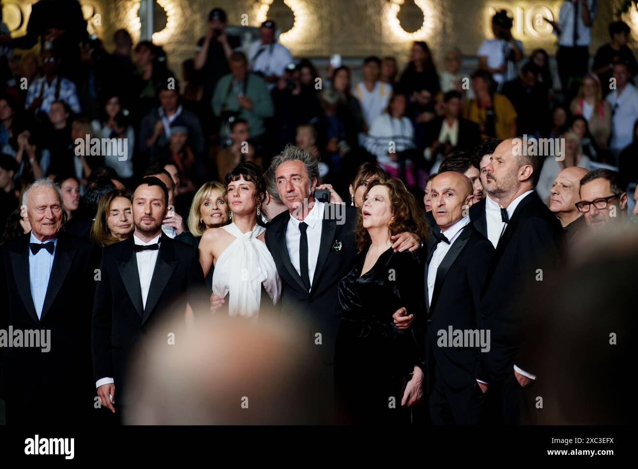 CANNES, FRANCE - MAY, 21: Gary Oldman, Celeste Dalla Porta, Dario Alita ...