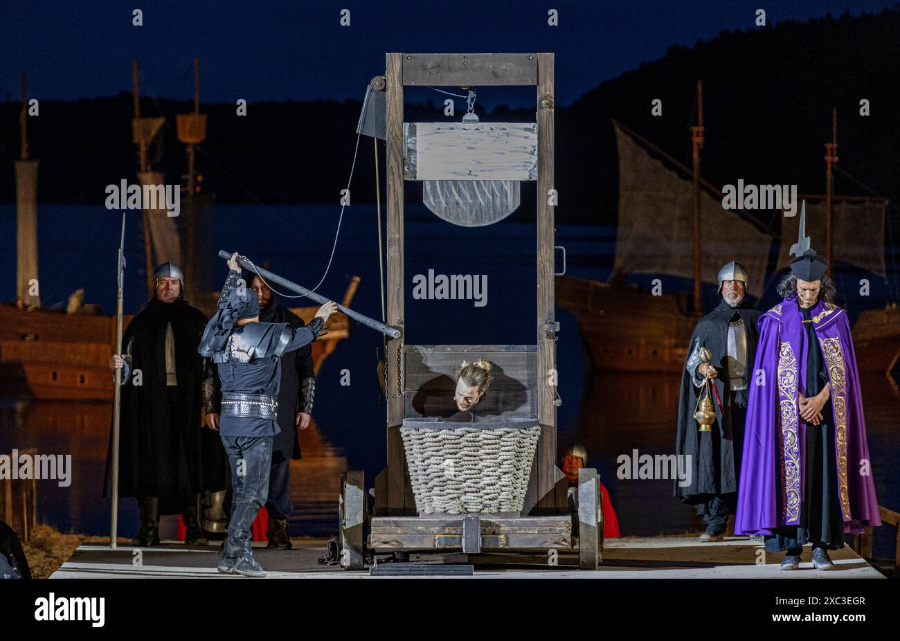 Stoertebeker Festspiele 2024 Die Schauspieler Moritz Stephan M. als ...