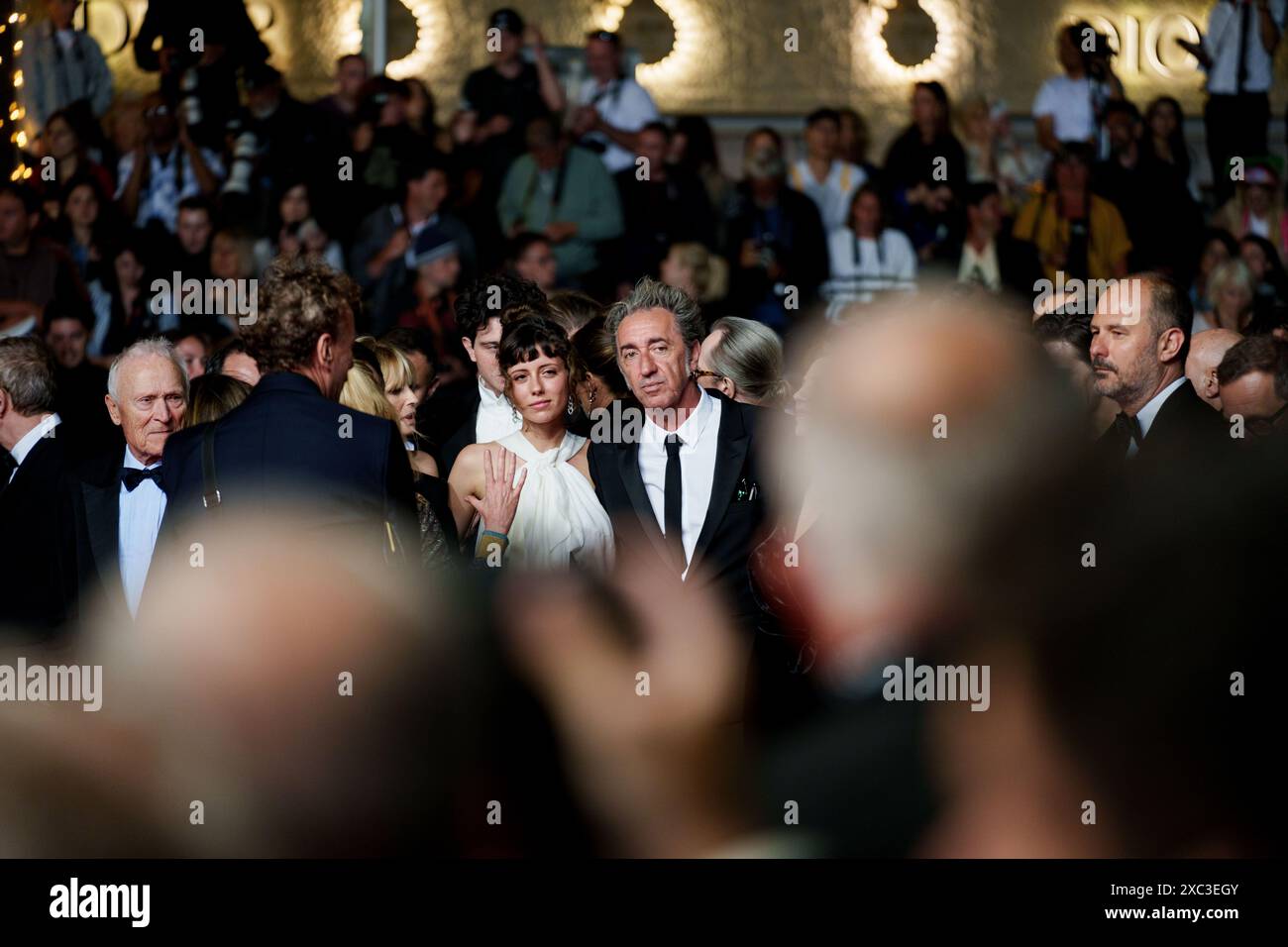 CANNES, FRANCE - MAY, 21: Gary Oldman, Celeste Dalla Porta, Dario Alita ...