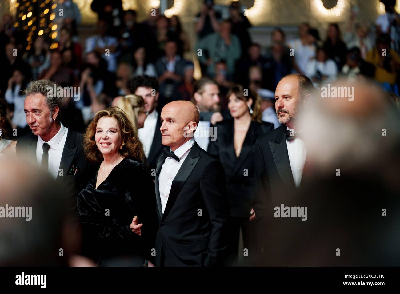CANNES, FRANCE - MAY, 21: Gary Oldman, Celeste Dalla Porta, Dario Alita ...