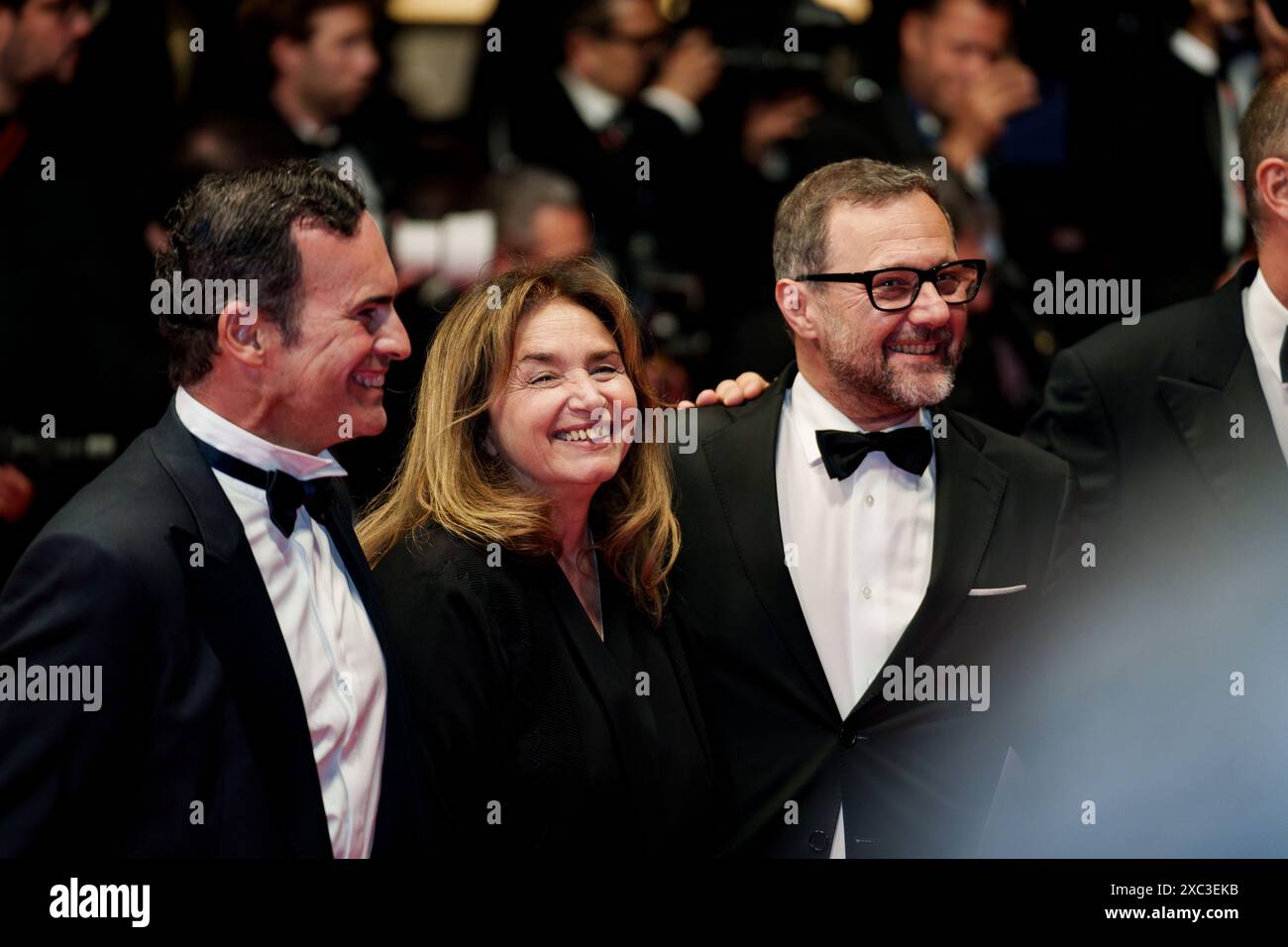 CANNES, FRANCE - MAY, 21: Gary Oldman, Celeste Dalla Porta, Dario Alita ...