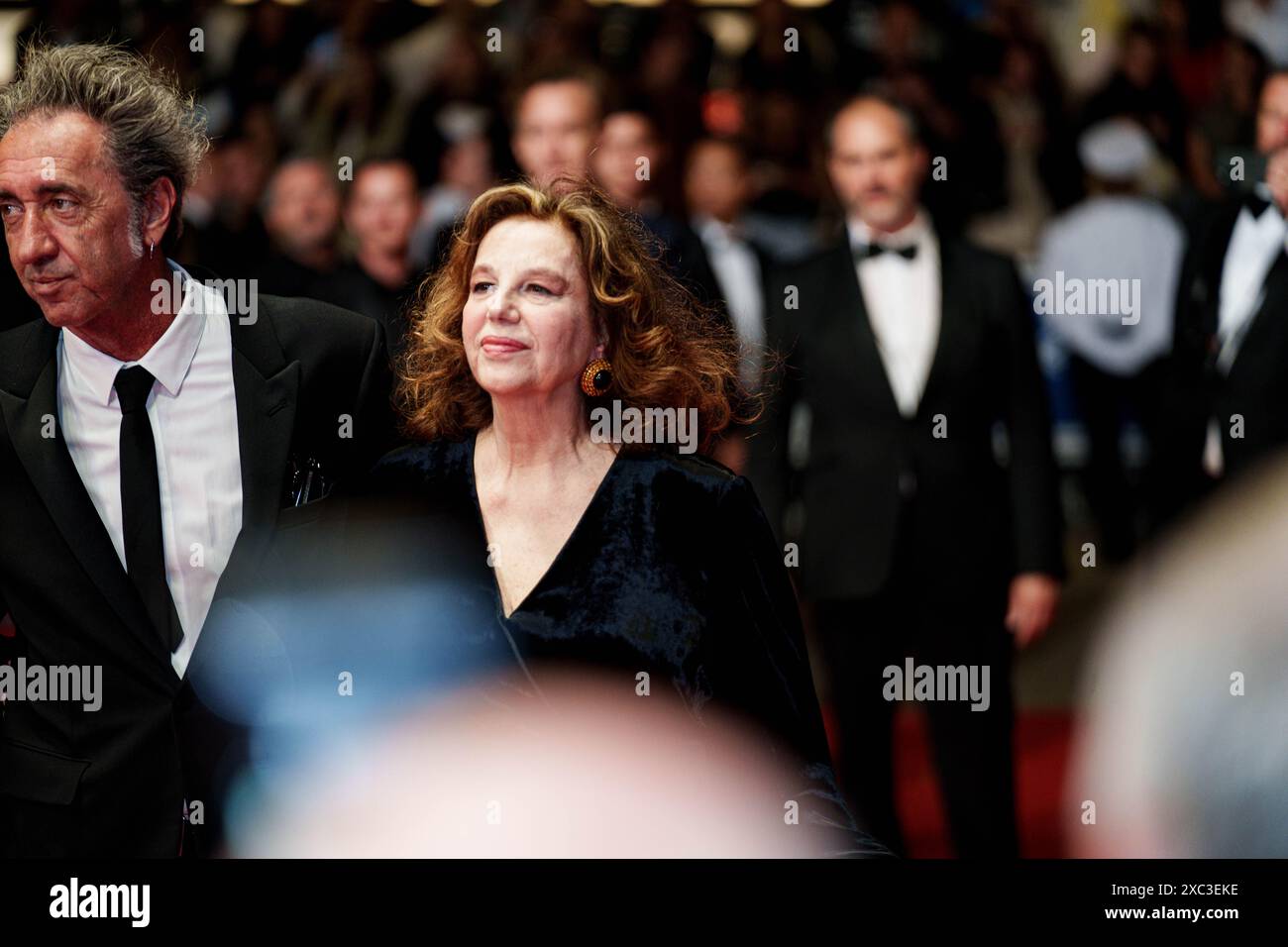 CANNES, FRANCE - MAY, 21: Gary Oldman, Celeste Dalla Porta, Dario Alita ...