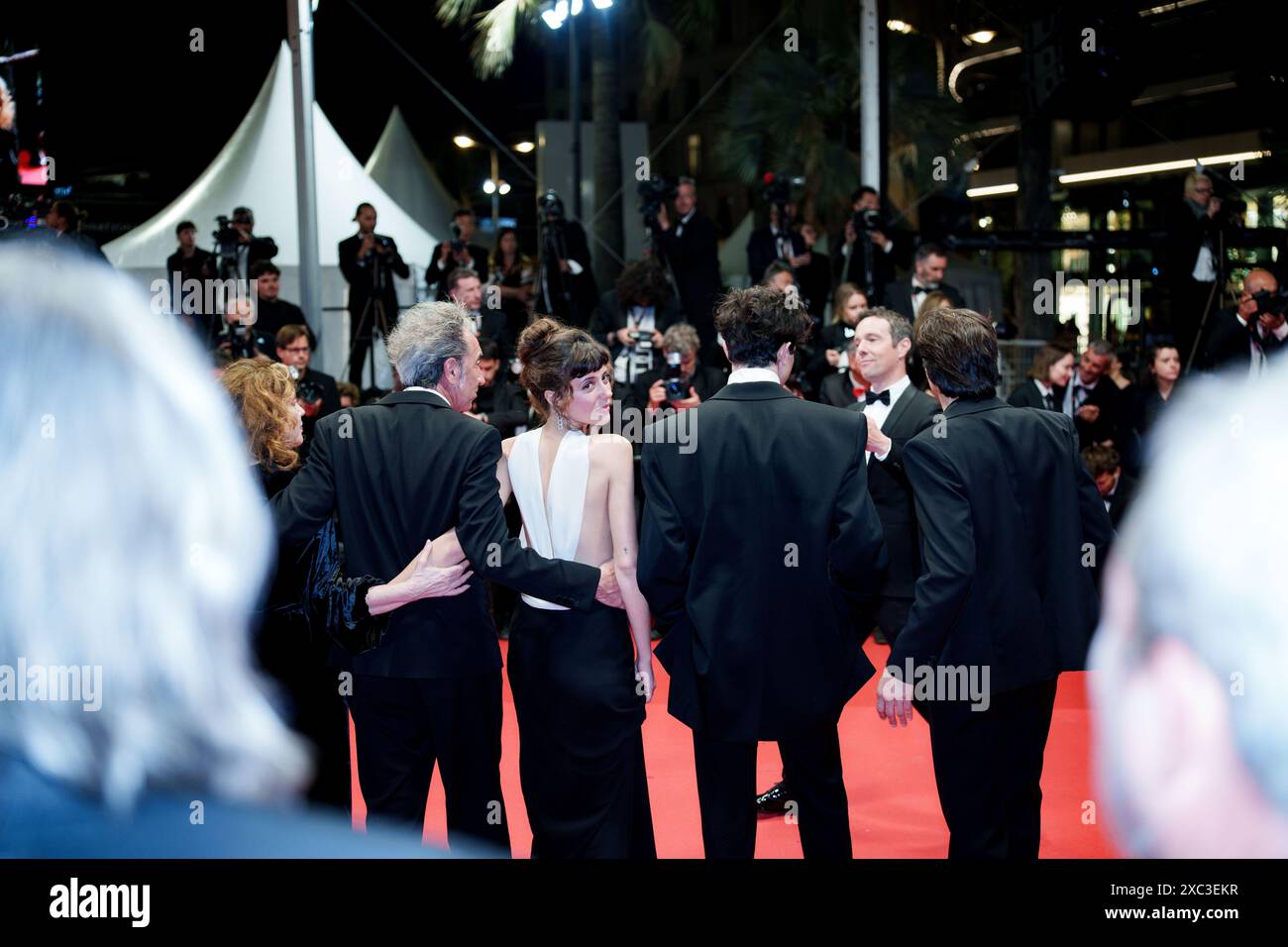 CANNES, FRANCE - MAY, 21: Gary Oldman, Celeste Dalla Porta, Dario Alita ...