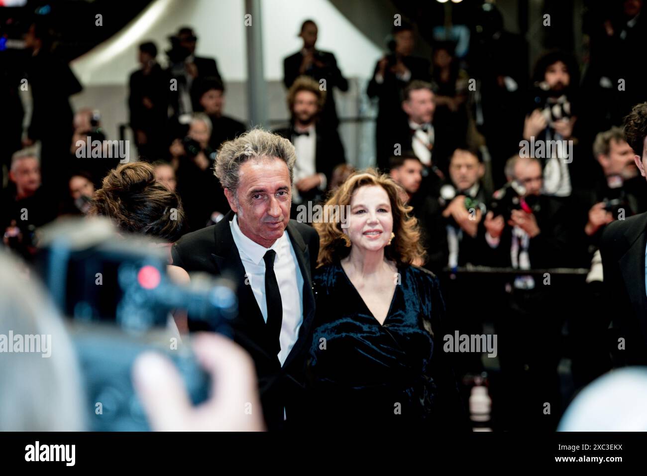 CANNES, FRANCE - MAY, 21: Gary Oldman, Celeste Dalla Porta, Dario Alita ...