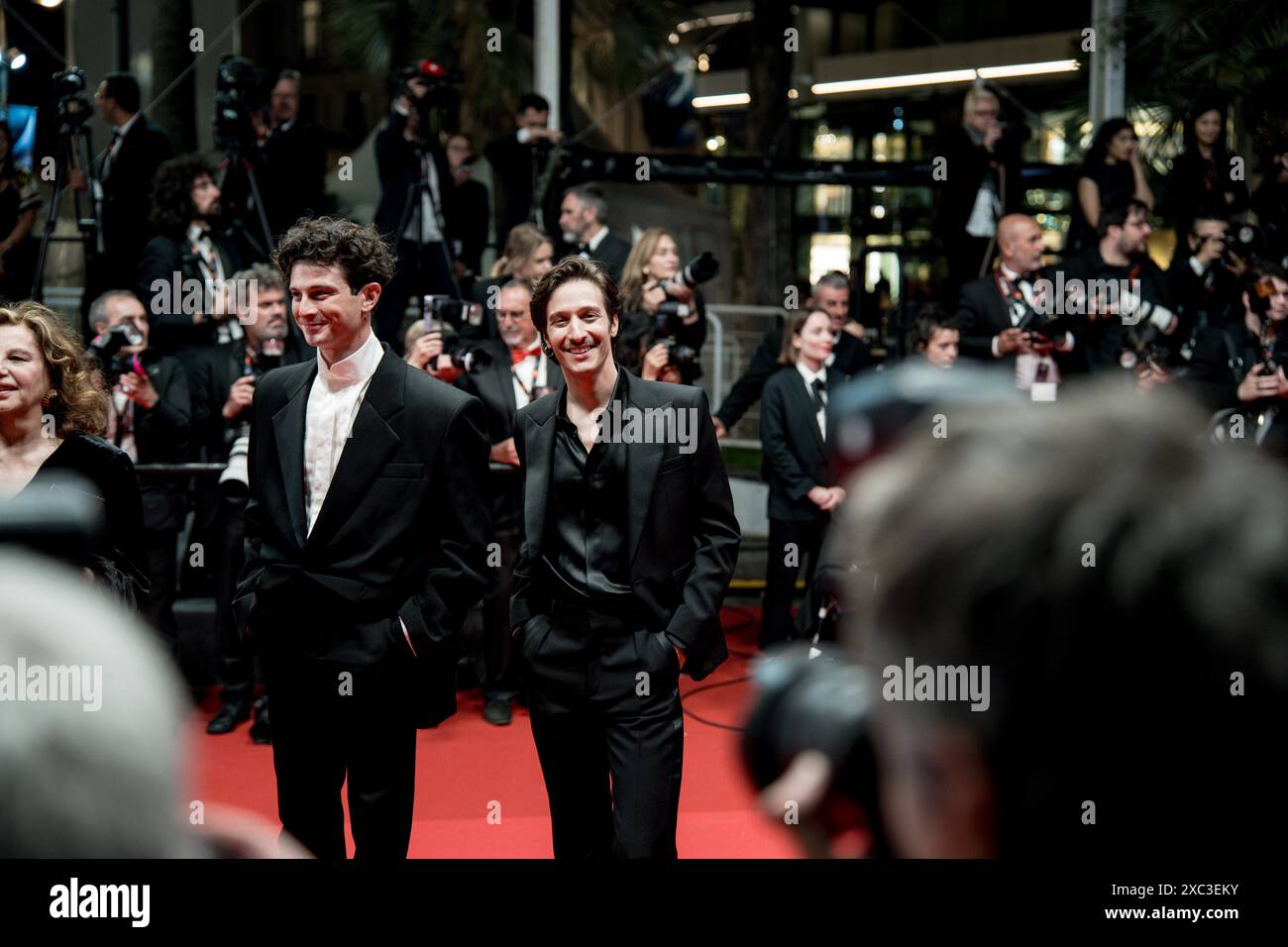 CANNES, FRANCE - MAY, 21: Gary Oldman, Celeste Dalla Porta, Dario Alita ...