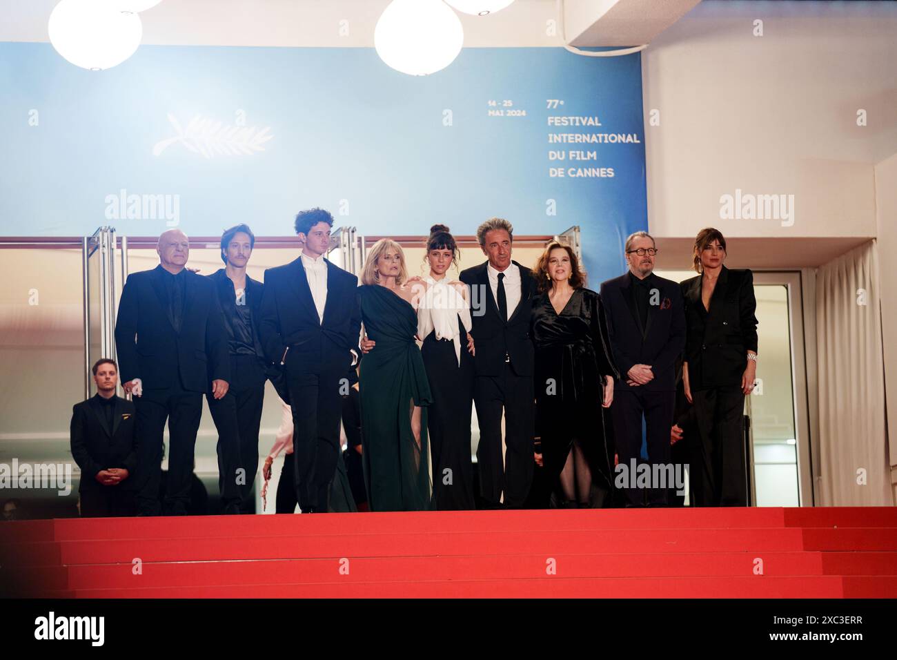 CANNES, FRANCE - MAY, 21: Gary Oldman, Celeste Dalla Porta, Dario Alita ...