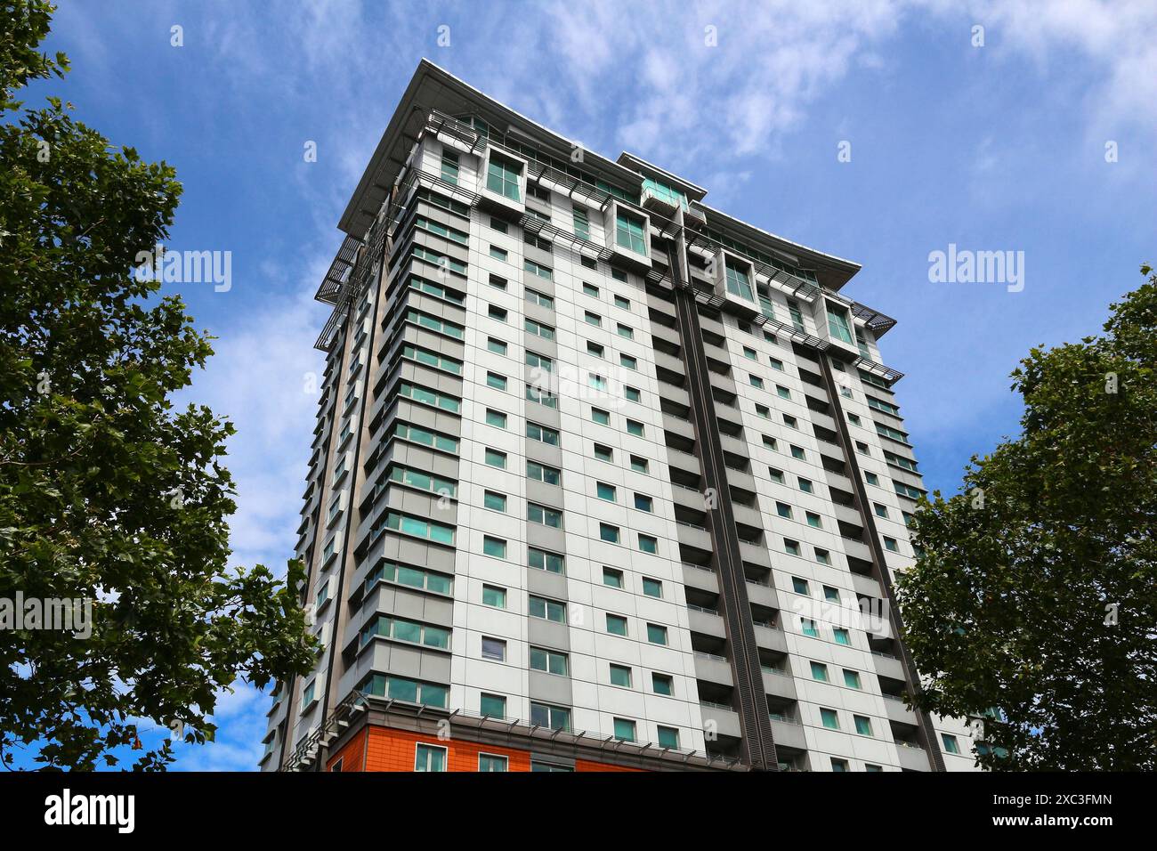 LONDON, UK - JULY 7, 2016: Century House office building converted to ...