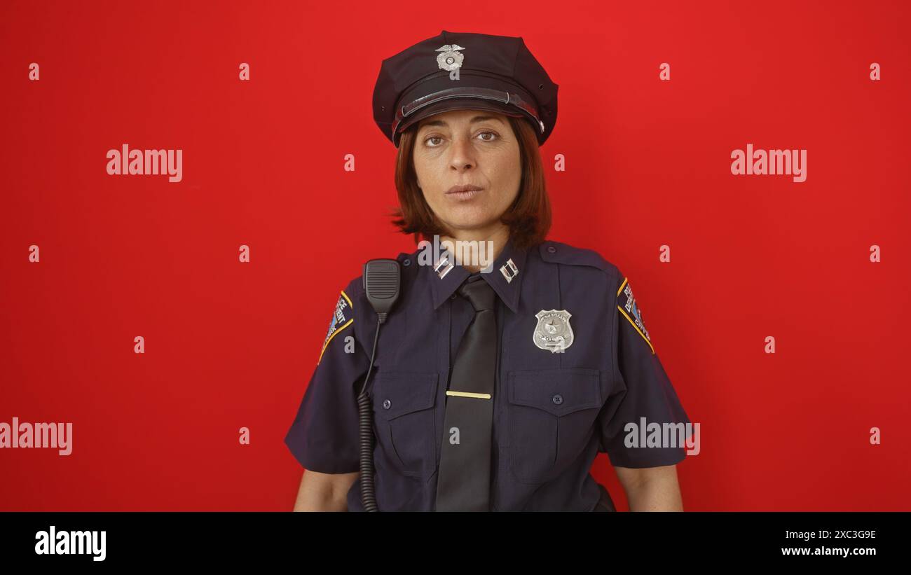 Female hispanic security guard hi-res stock photography and images - Alamy