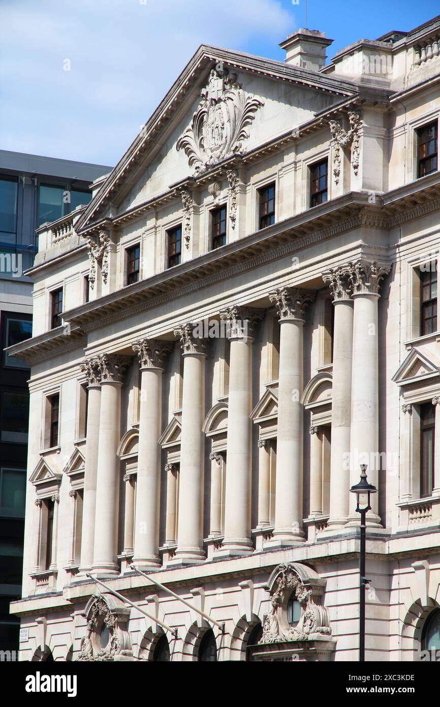 London landmark. Building at Waterloo Place belonging to Crown Estate ...