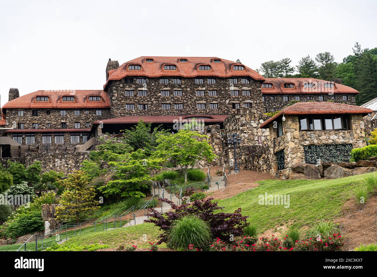 Relax at historic golf resort at The Omni Grove Park Inn, a beloved ...