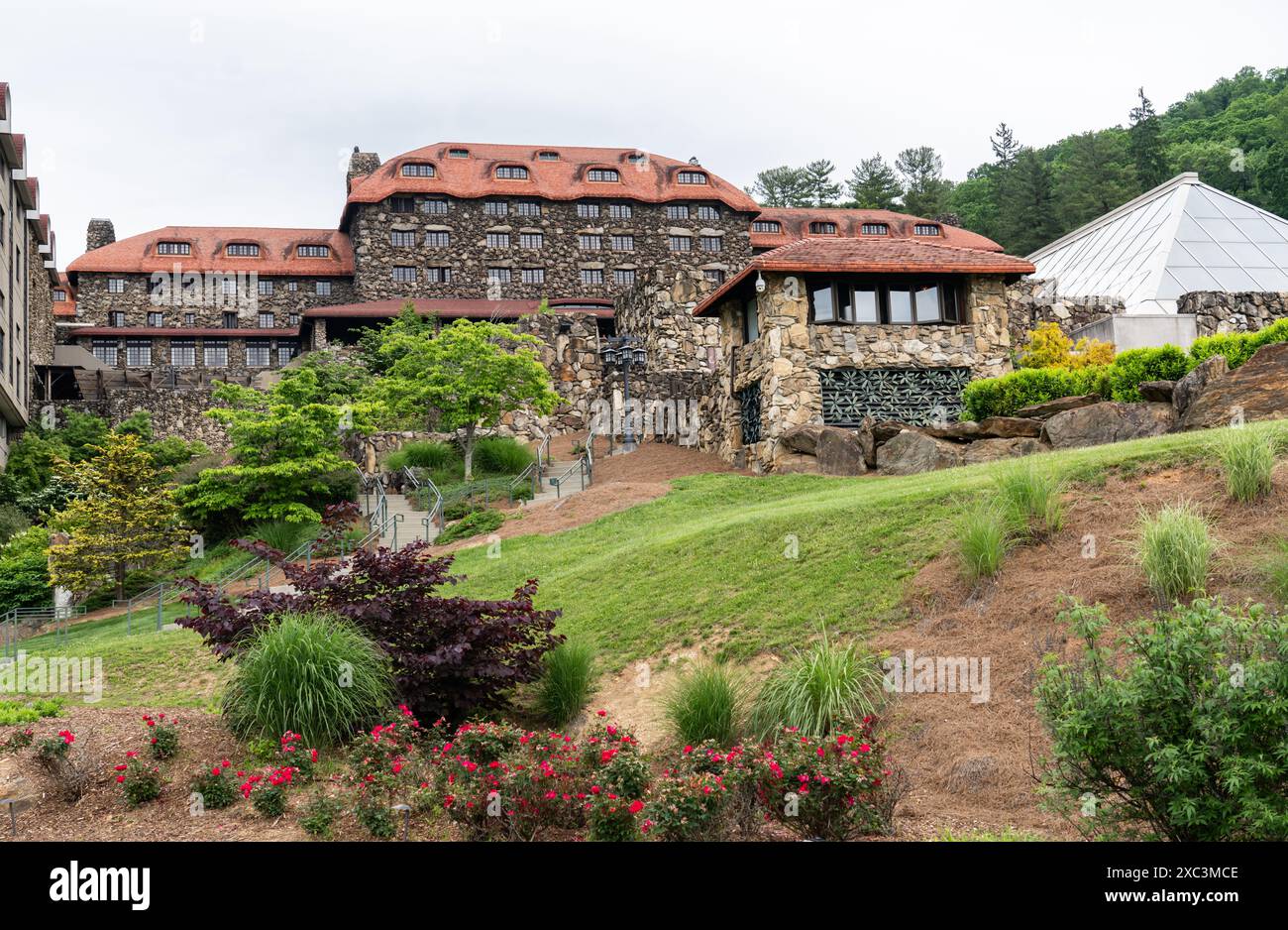 Relax at historic golf resort at The Omni Grove Park Inn, a beloved ...