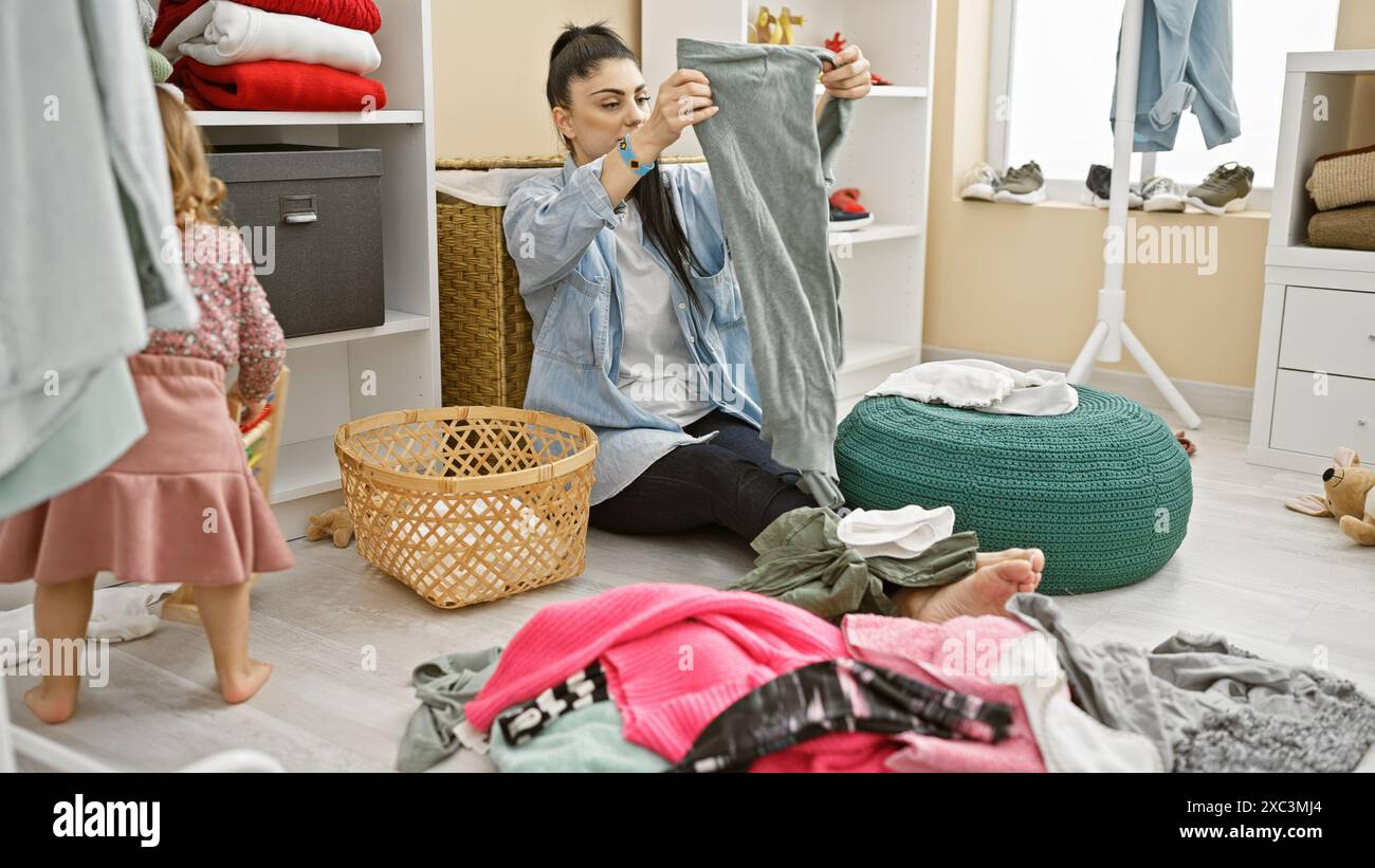 Child messy room clothes laundry hi-res stock photography and images - Alamy