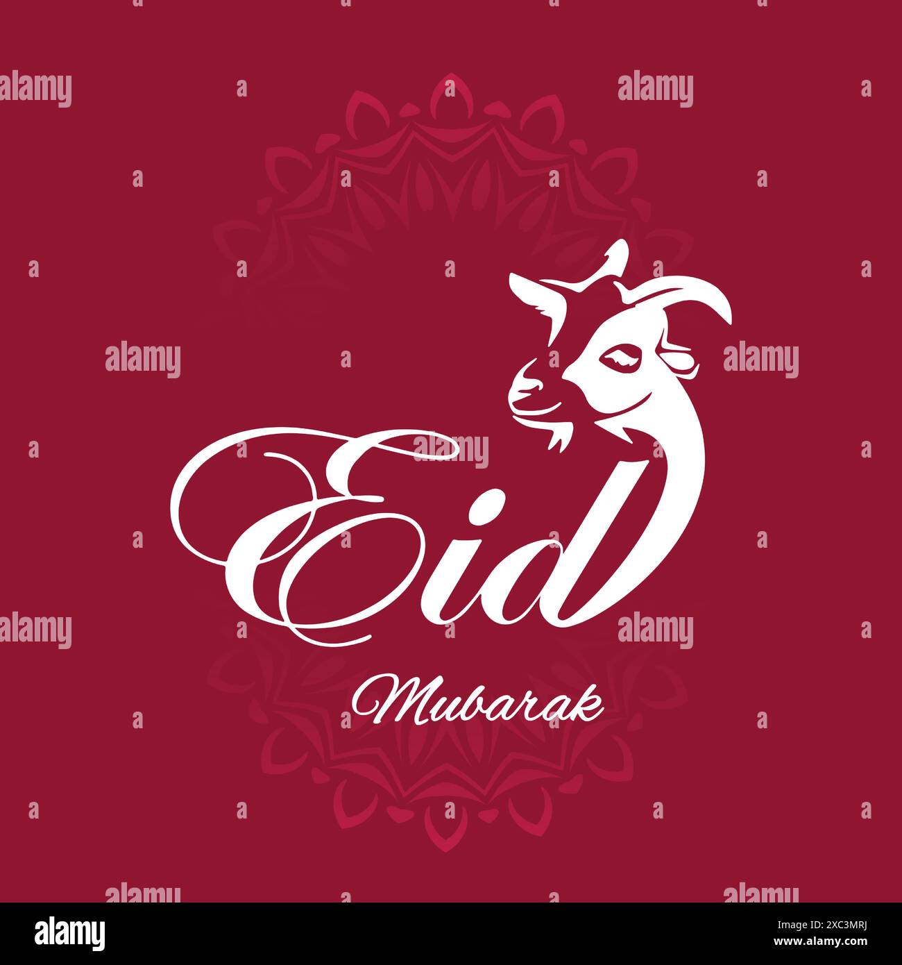 Eid ul adha mubarak . vector social media post design , greeting card ...