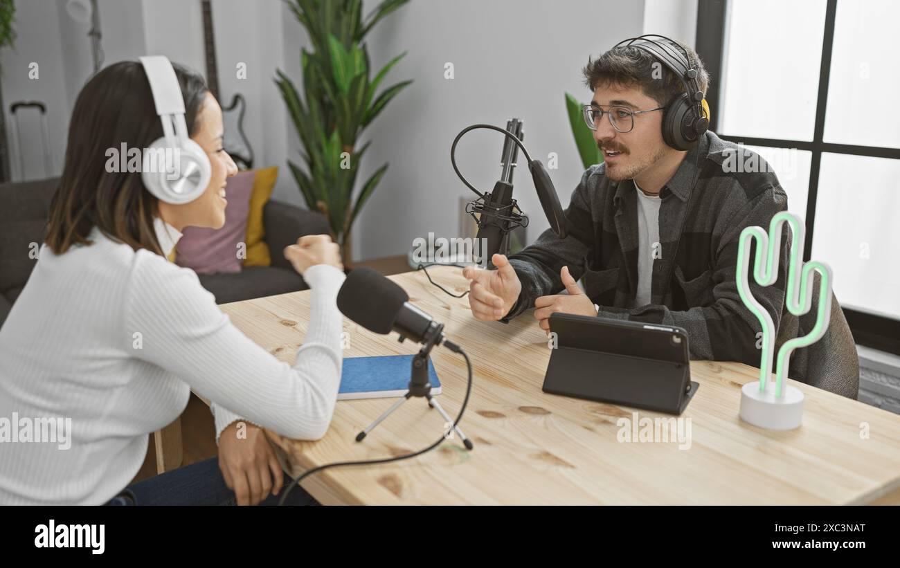 Professional interview setting in hi-res stock photography and images ...