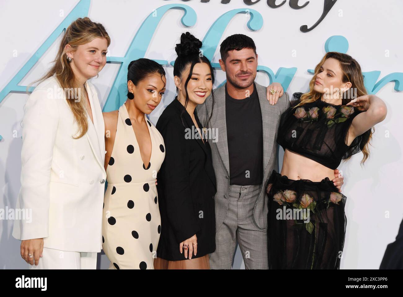 LOS ANGELES, CALIFORNIA - JUNE 13: (L-R) Carrie Solomon, Liza Koshy ...
