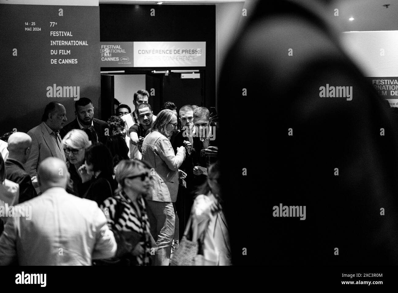 CANNES, FRANCE - MAY, 22: Press Conference Parthenope and L'arte della ...