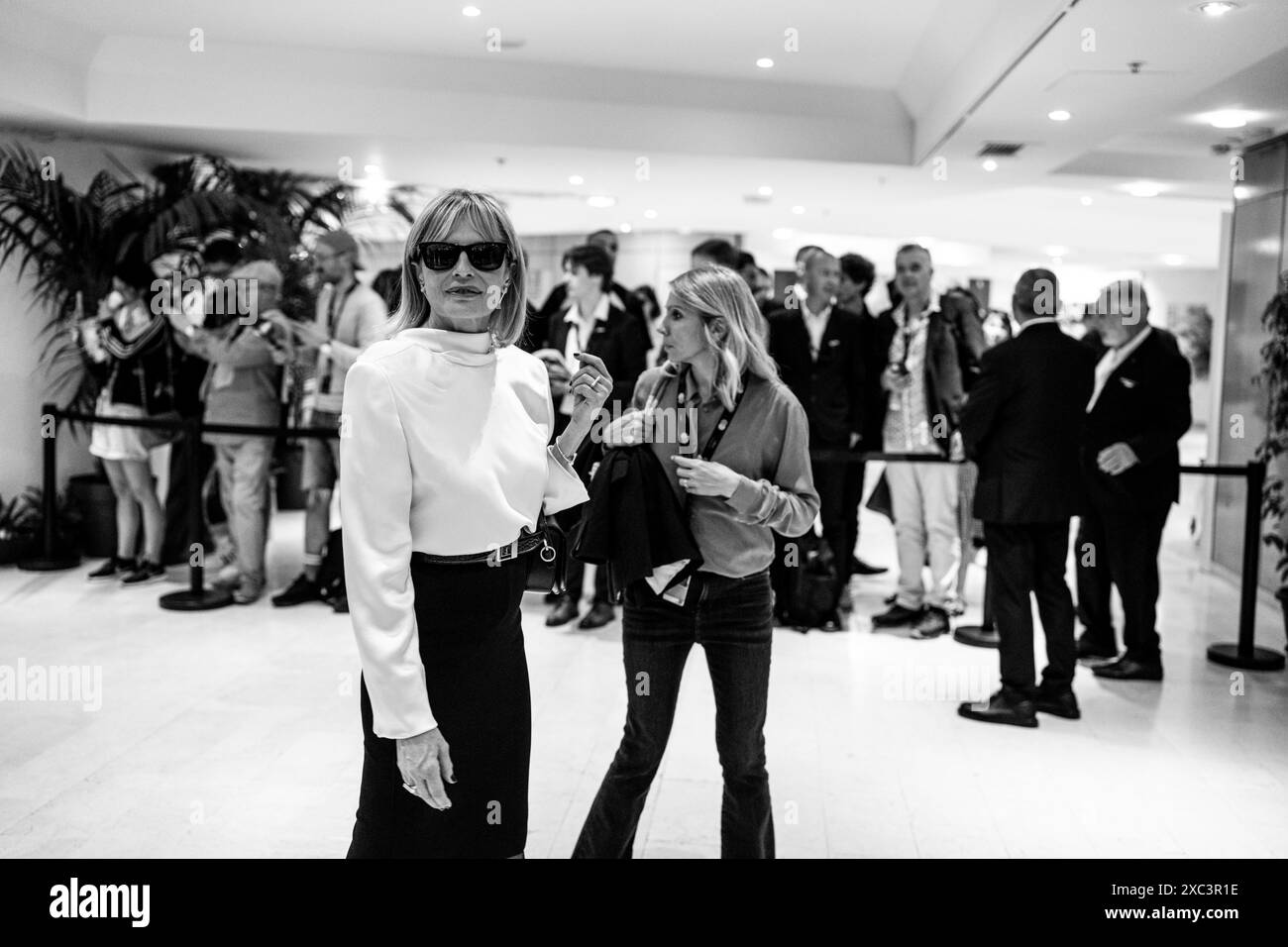 CANNES, FRANCE - MAY, 22: Press Conference Parthenope and L'arte della ...