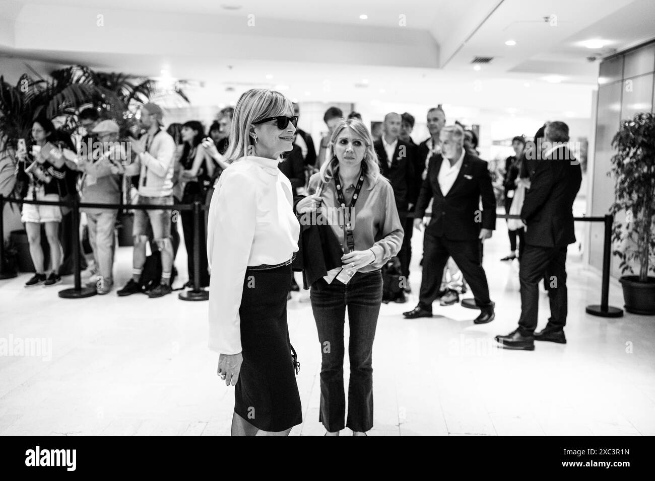 CANNES, FRANCE - MAY, 22: Press Conference Parthenope and L'arte della ...