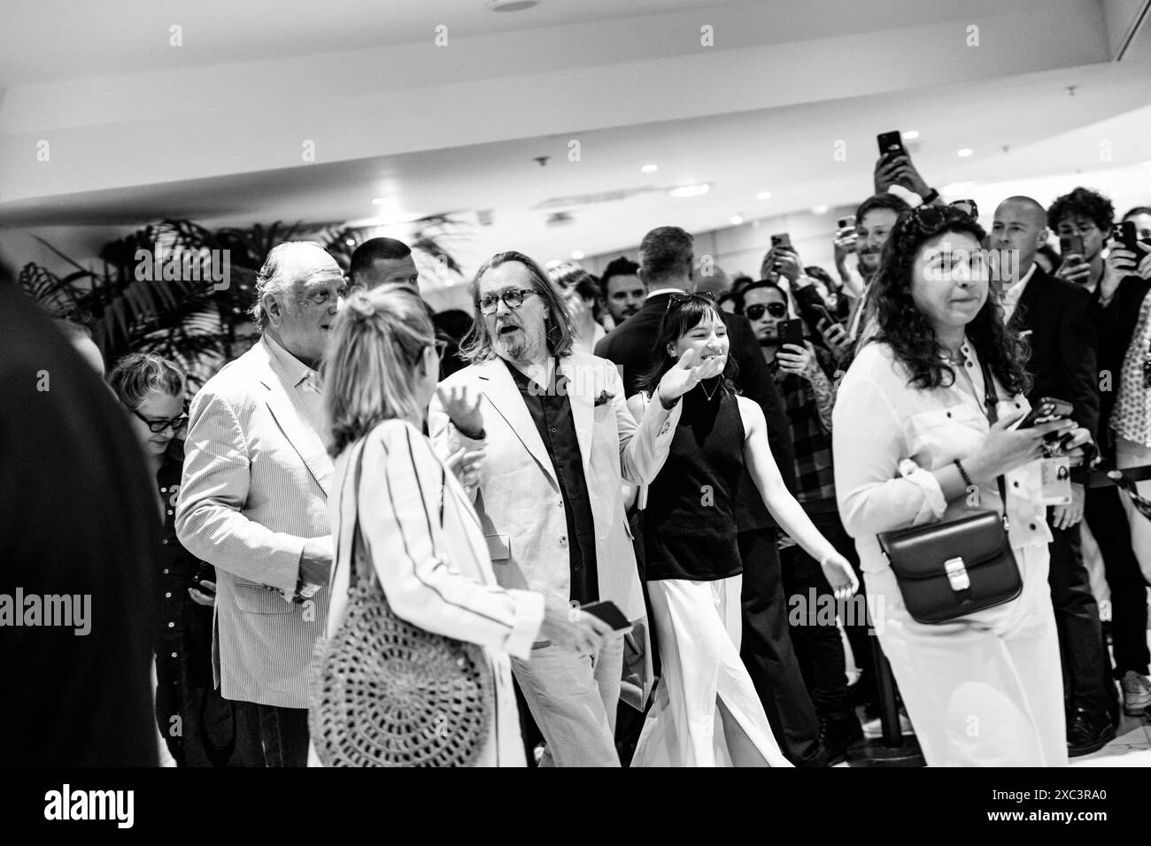 CANNES, FRANCE - MAY, 22: Press Conference Parthenope and L'arte della ...