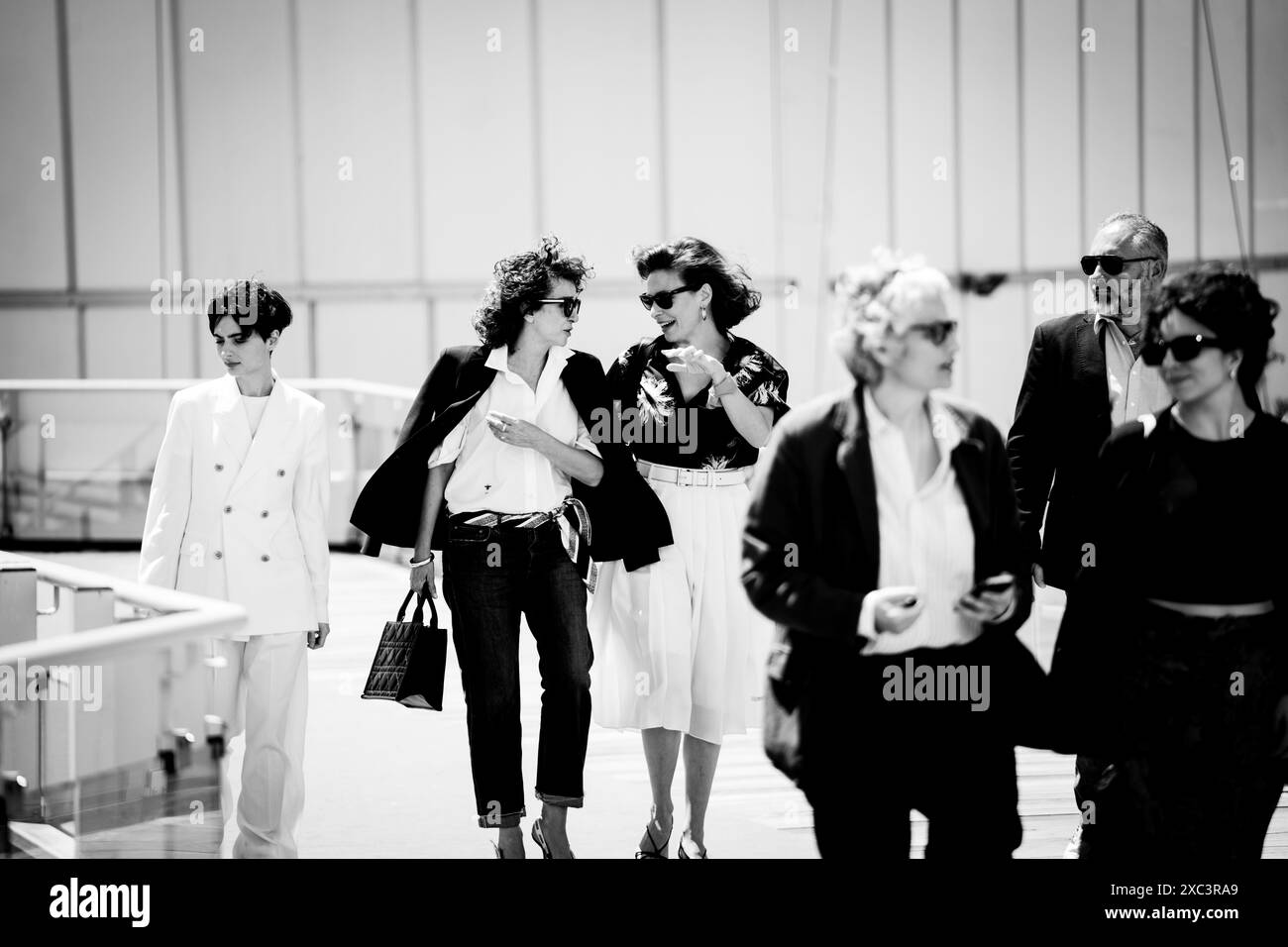 CANNES, FRANCE - MAY, 22: Press Conference Parthenope and L'arte della ...