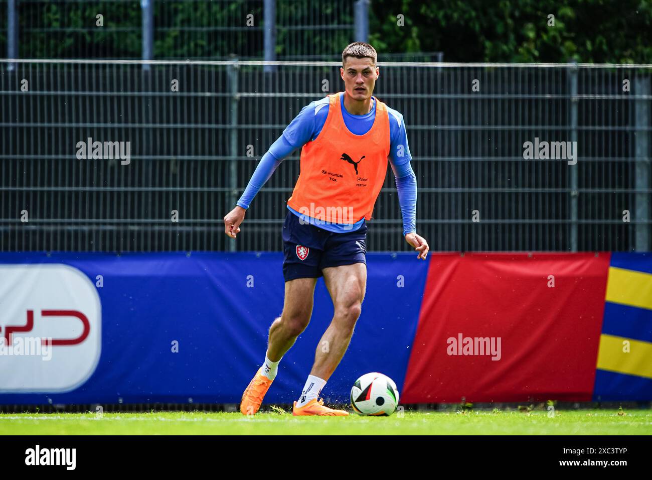 Patrik Schick (Tschechien, #10) GER, Training Tschechien, Fussball ...