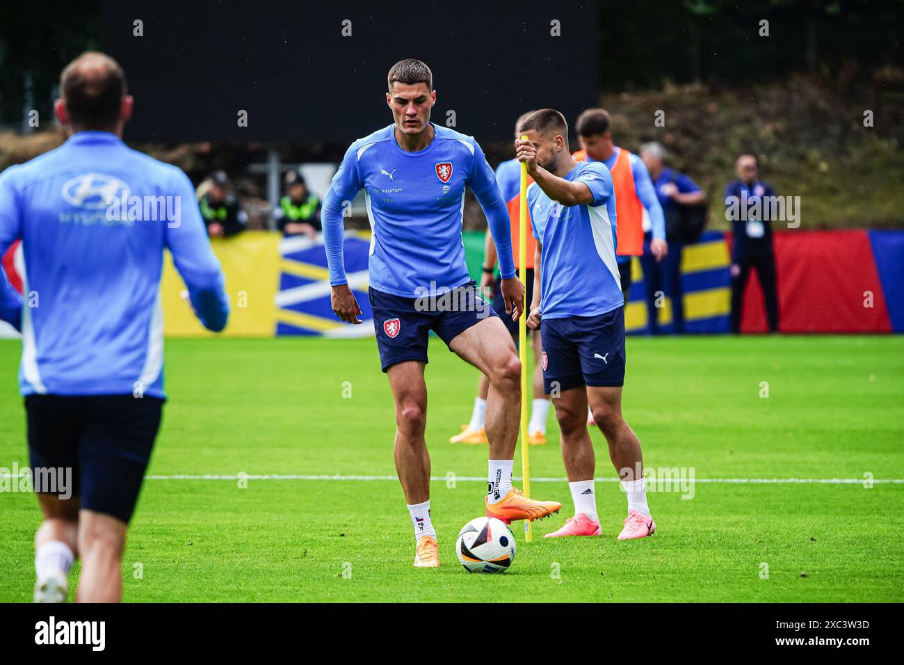Patrik Schick (Tschechien, #10) GER, Training Tschechien, Fussball ...