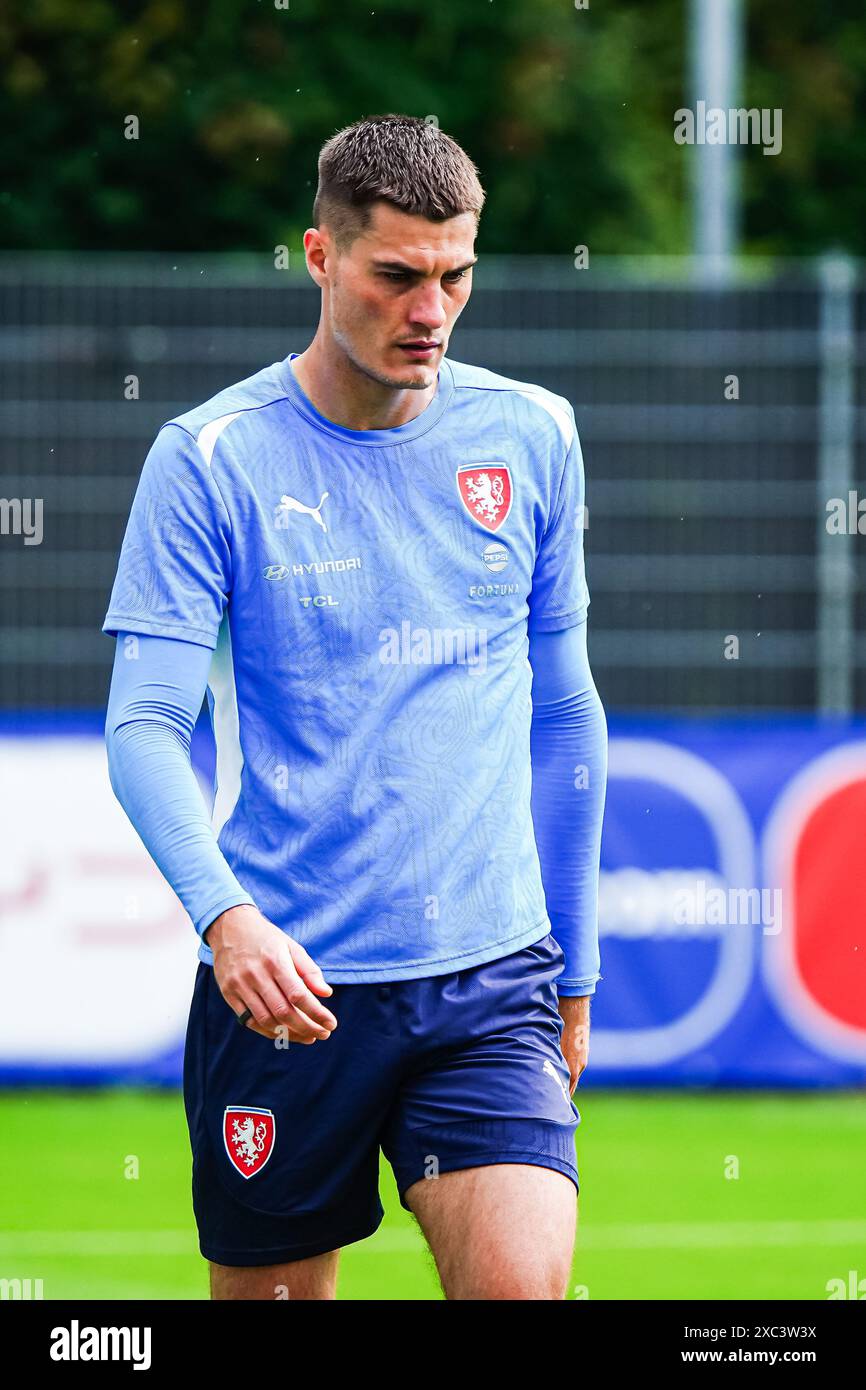 Patrik Schick (Tschechien, #10) GER, Training Tschechien, Fussball ...