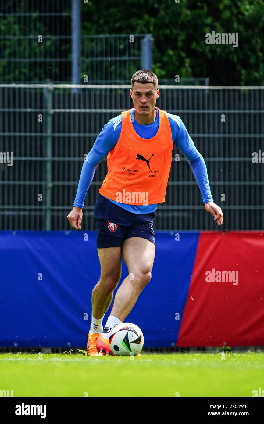 Patrik Schick (Tschechien, #10) GER, Training Tschechien, Fussball ...