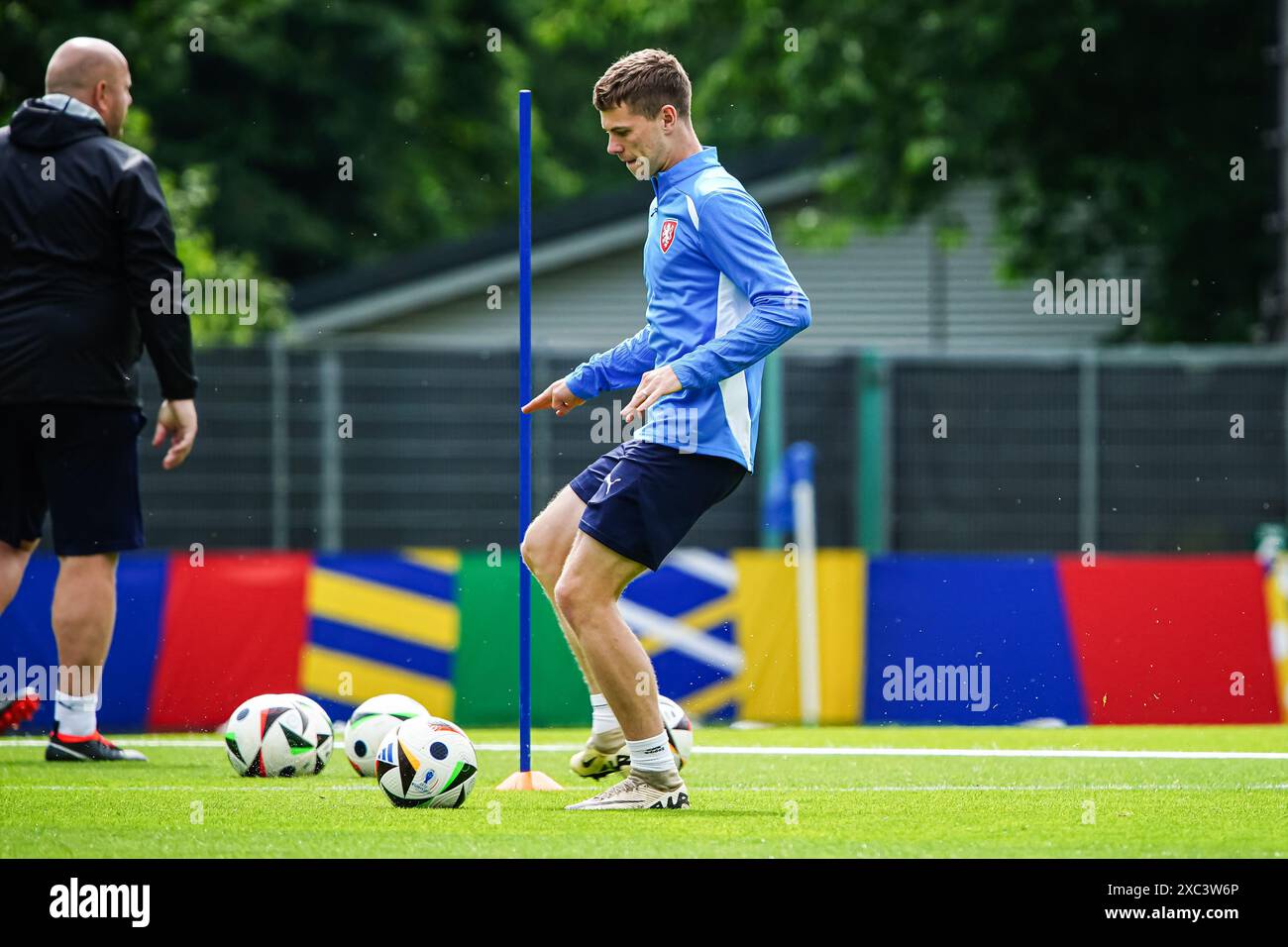 David Doudera (Tschechien, #12) GER, Training Tschechien, Fussball ...