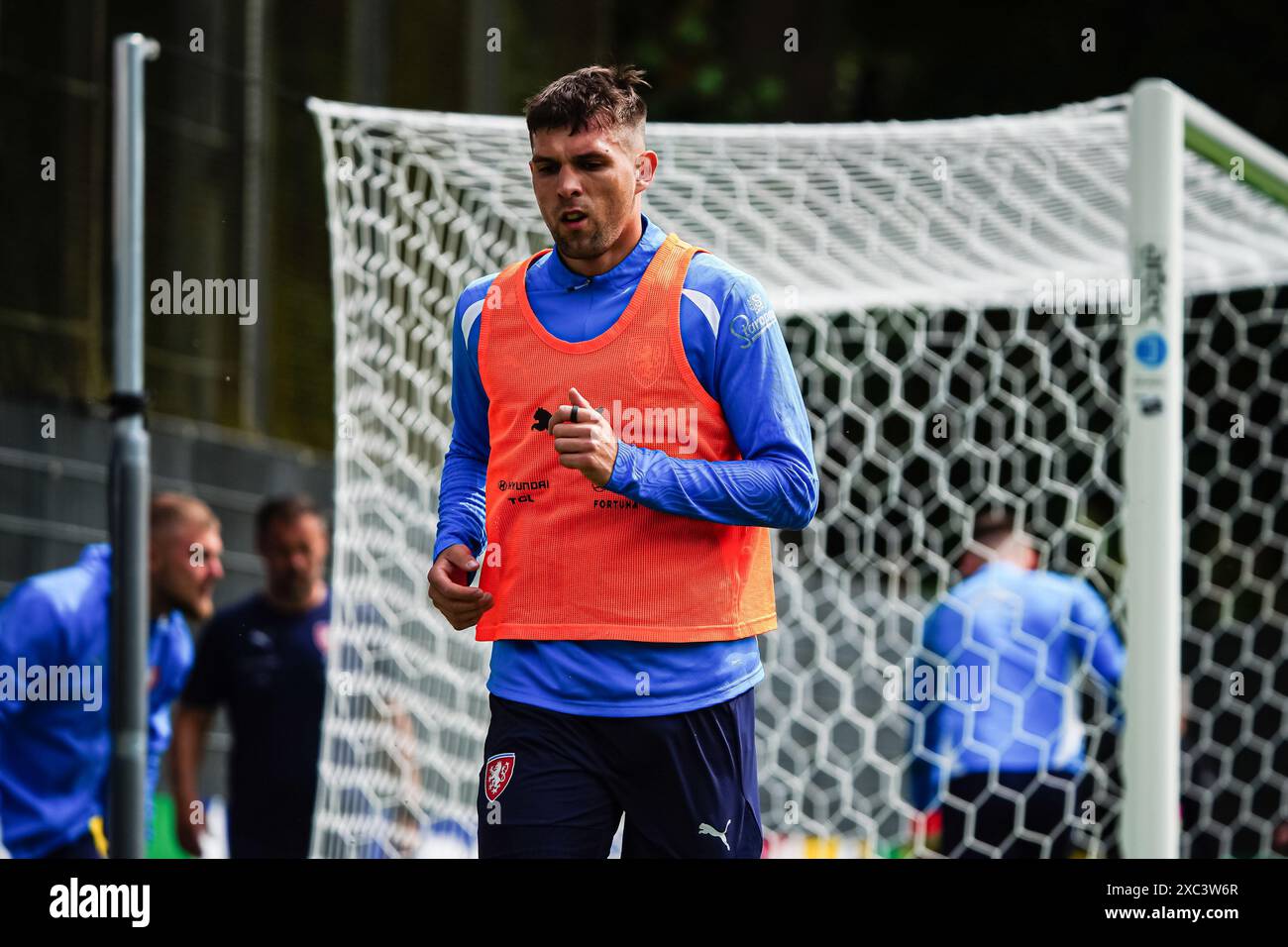 Robin Hranac (Tschechien, #04) GER, Training Tschechien, Fussball ...