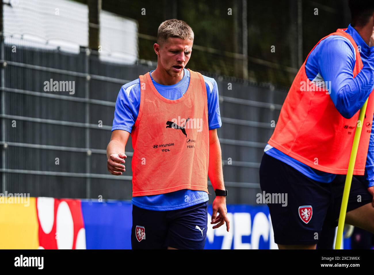 Lukas Cerv (Tschechien, #21) GER, Training Tschechien, Fussball ...