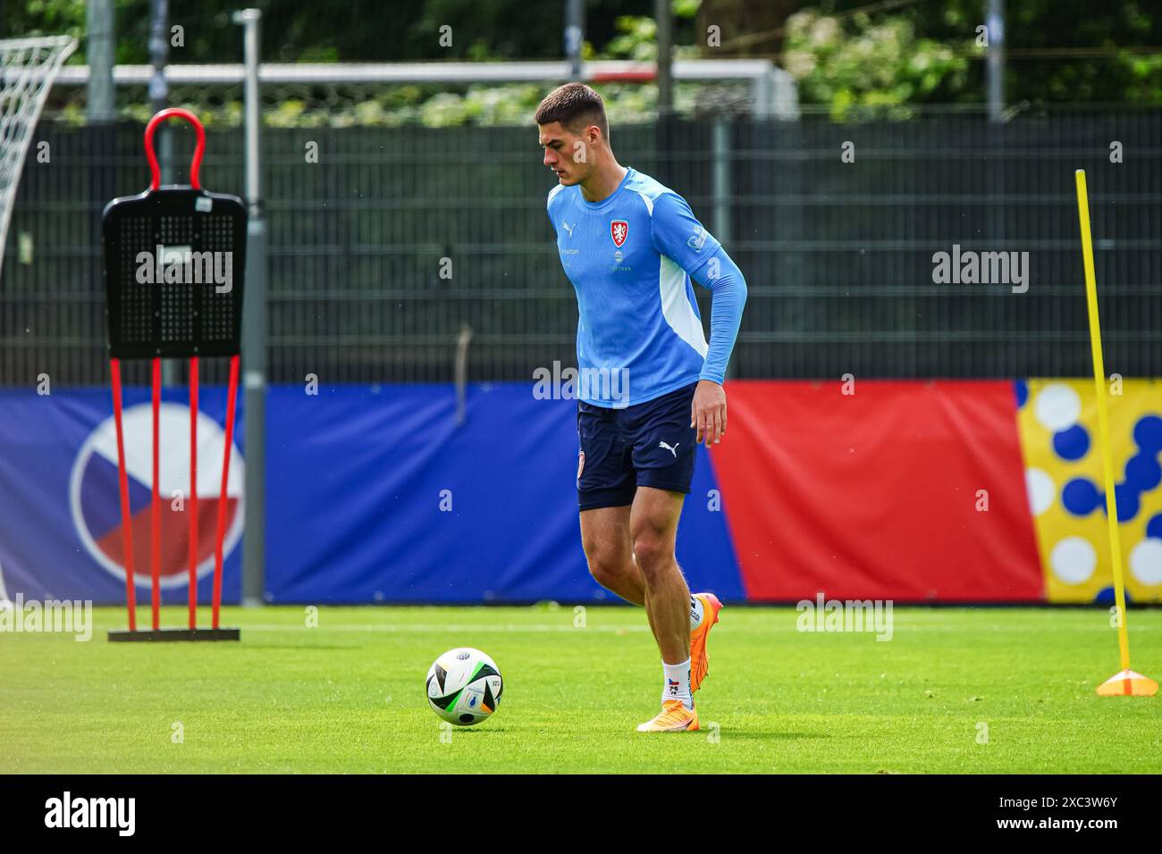 Patrik Schick (Tschechien, #10) GER, Training Tschechien, Fussball ...