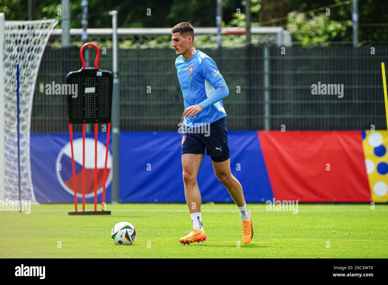 Patrik Schick (Tschechien, #10) GER, Training Tschechien, Fussball ...
