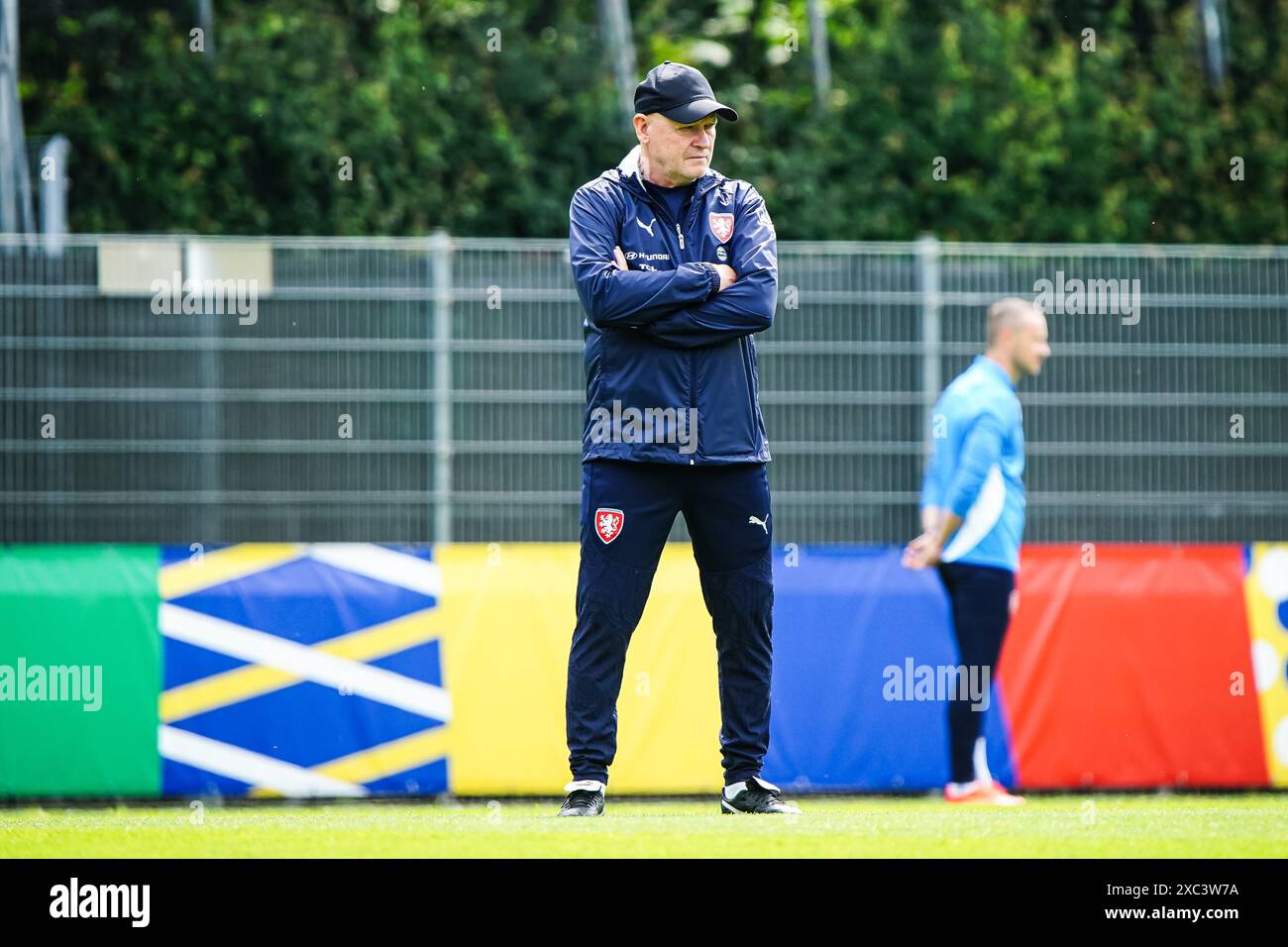 Ivan Hasek (Tschechien, Trainer) GER, Training Tschechien, Fussball ...