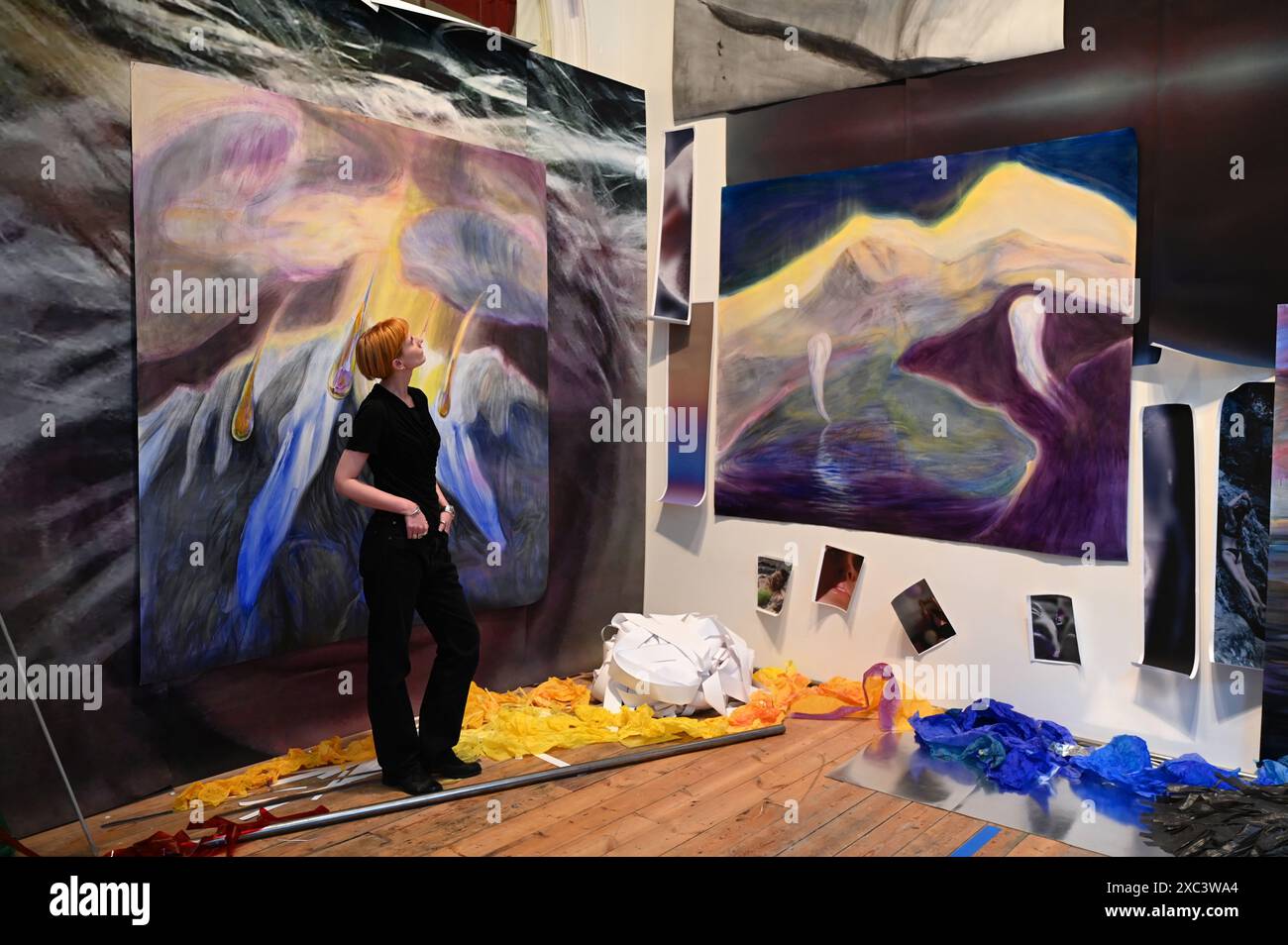 This year's exhibition includes paintings that hauntingly restage ...