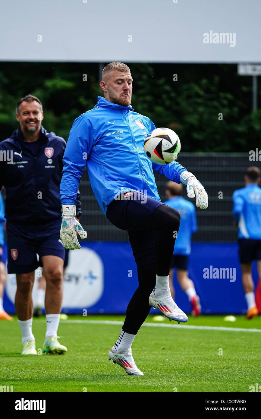 Jindrich Stanek (Tschechien, #01) GER, Training Tschechien, Fussball ...